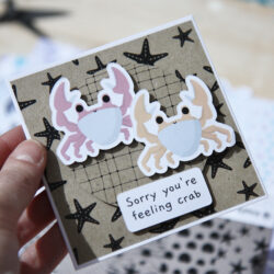 Sea Creatures Card Kit | Cardmaking Craft Kits by StickerKitten